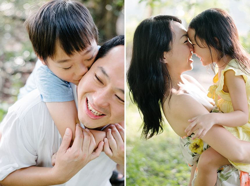 Casual beach walk family session with Kwek family | darinimages